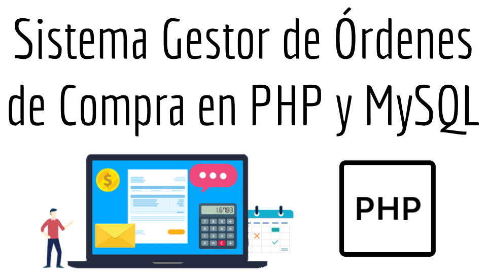 Sistema Gestor de Órdenes de Compra en PHP y MySQL - ConfiguroWeb